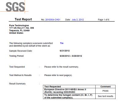 Low Alpha Tin and Ultra Low Alpha Tin
